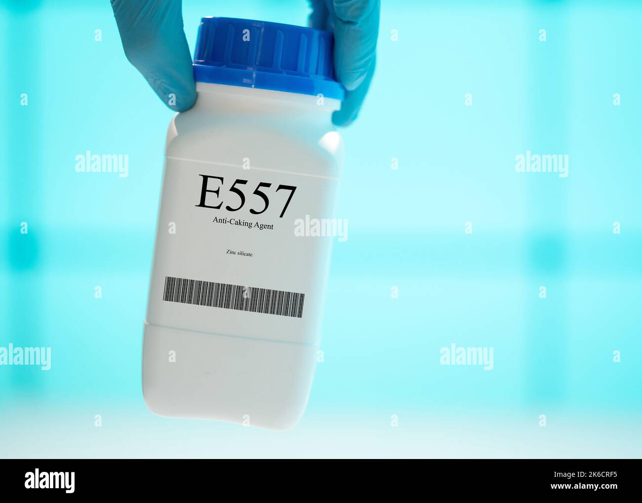 Packaging with nutritional supplements E557 anti-caking agent Stock ...