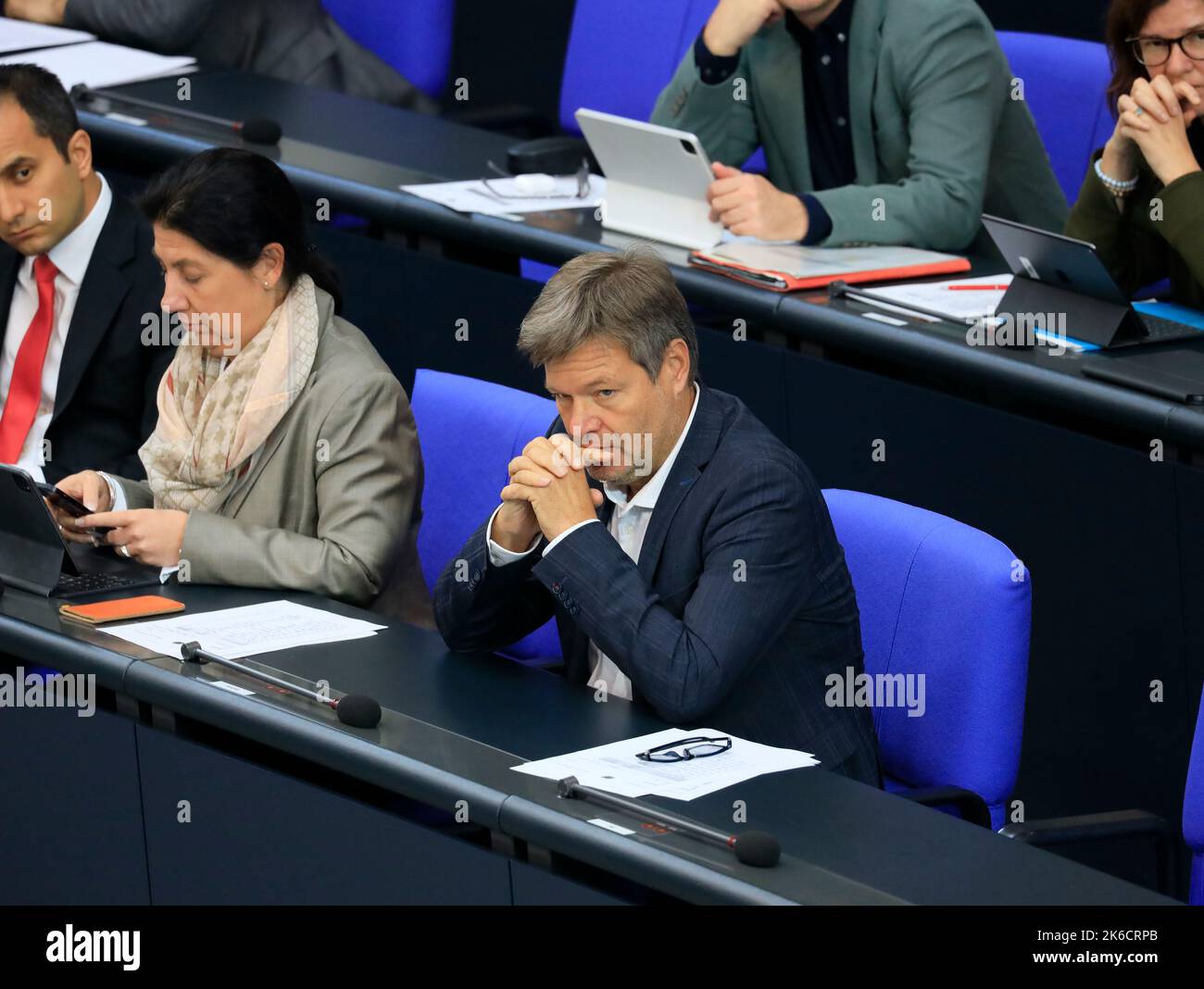 Berlin, Germany, 13 Oct 2022.The German Federal Minister of Economics ...