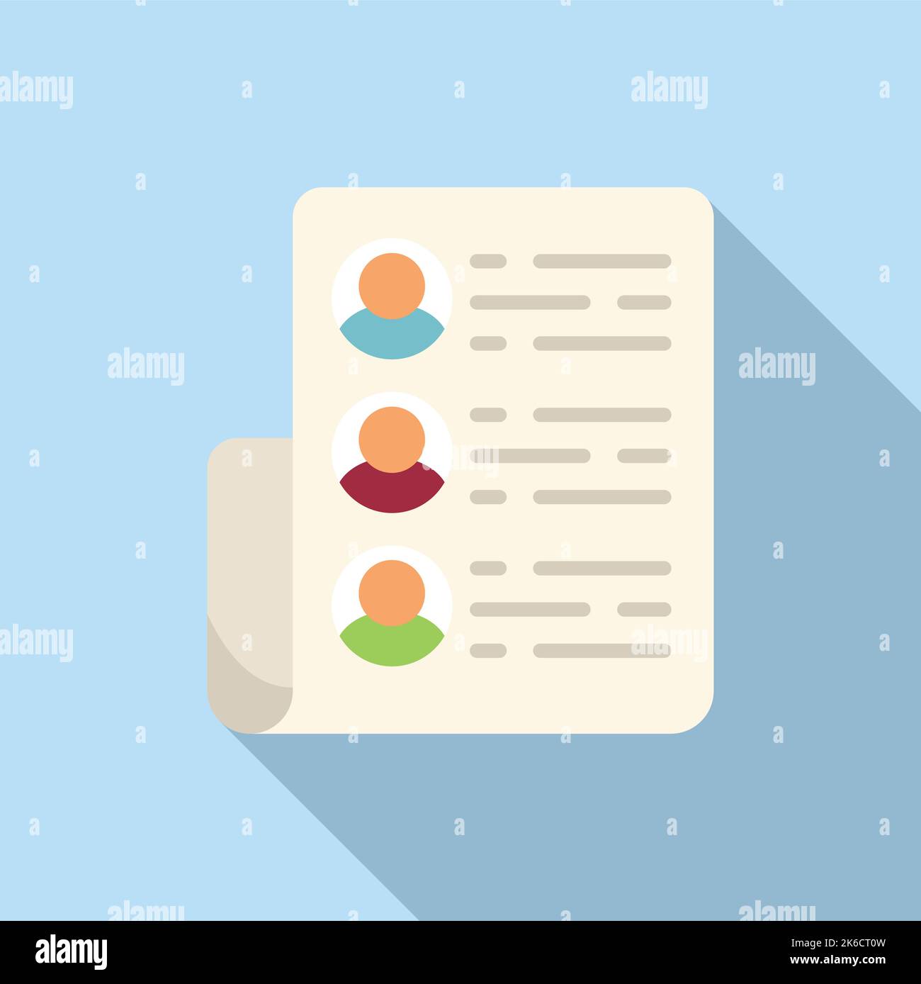 Client soft icon flat vector. Platform system. Account strategy Stock ...