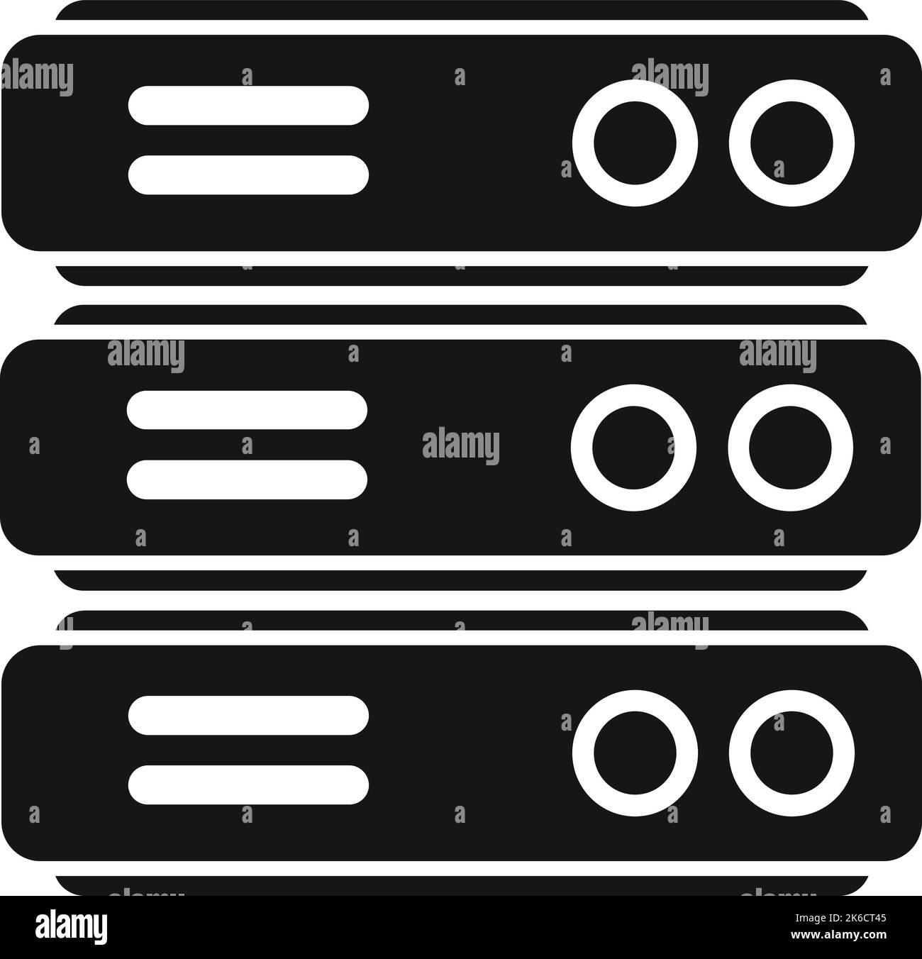 Server desktop icon simple vector. System data. Consumer access Stock Vector Image & Art - Alamy