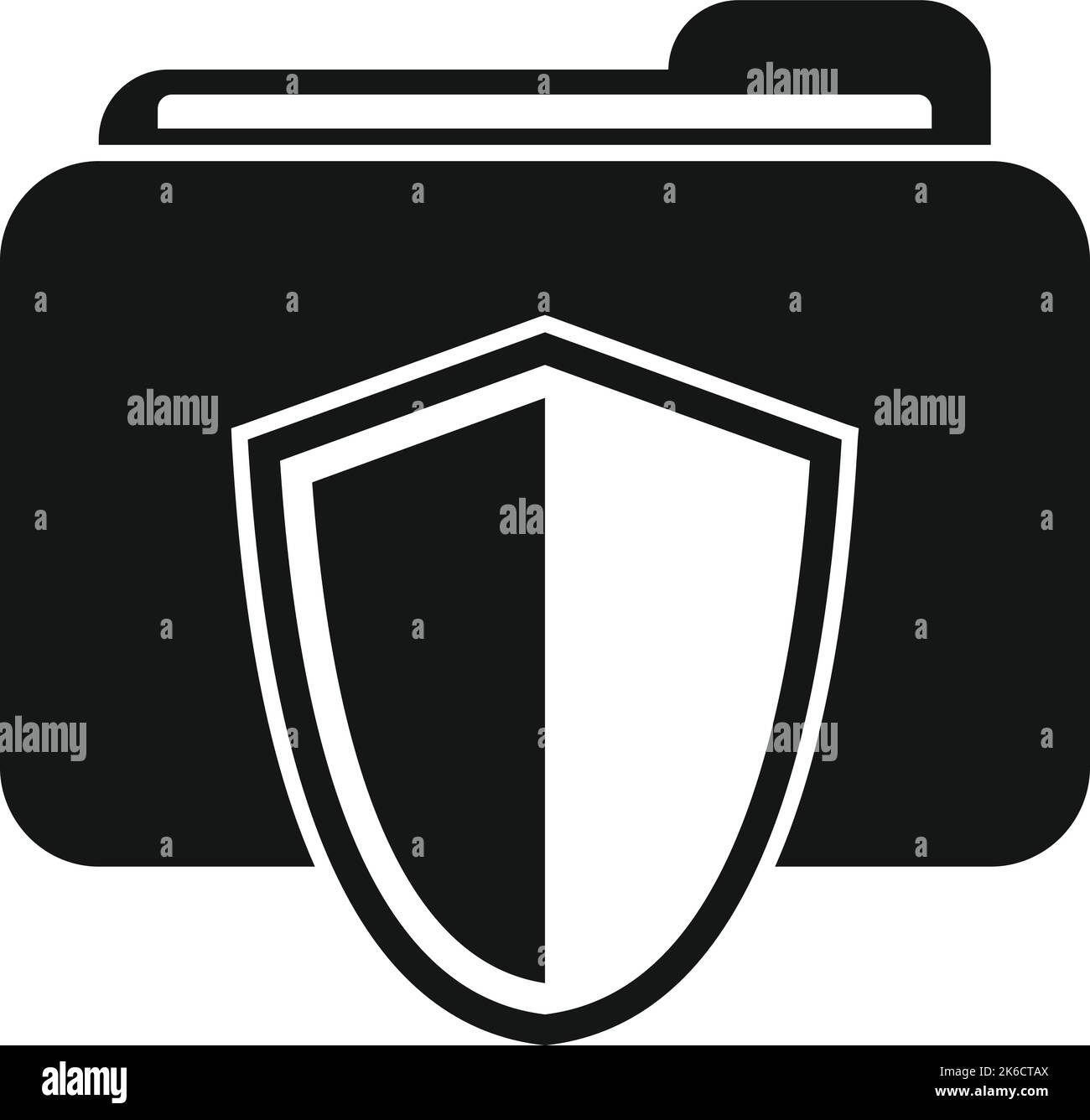 Secured database icon simple vector. Platform system. Client marketing Stock Vector Image & Art ...