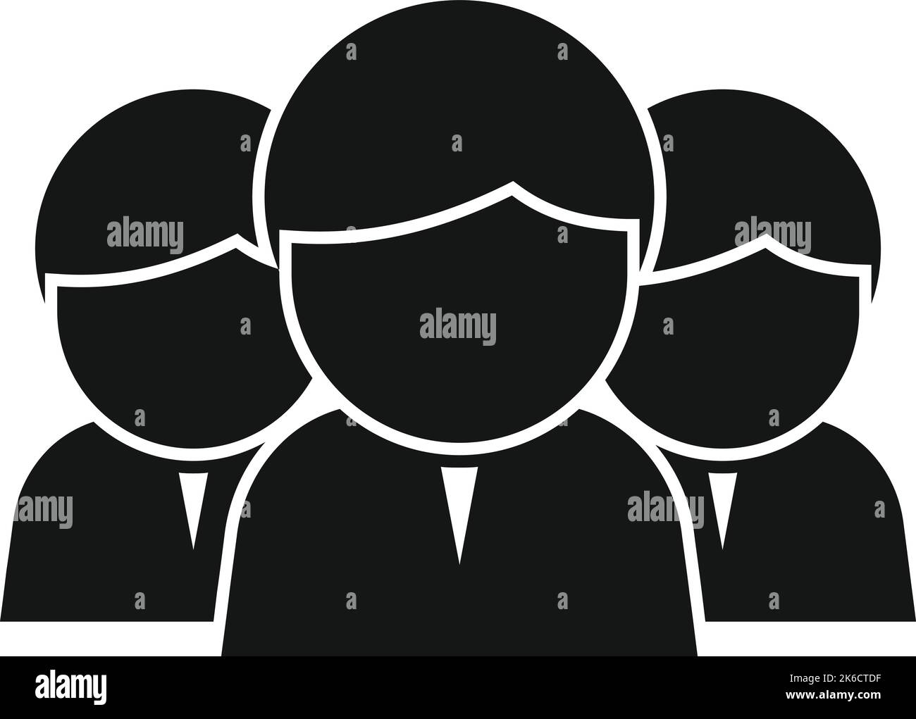 Customer Database Icon Simple Vector Crm Data Platform Access Stock