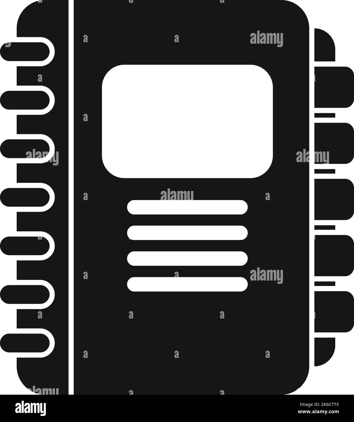 Folder social icon simple vector. System platform. Client custom Stock ...