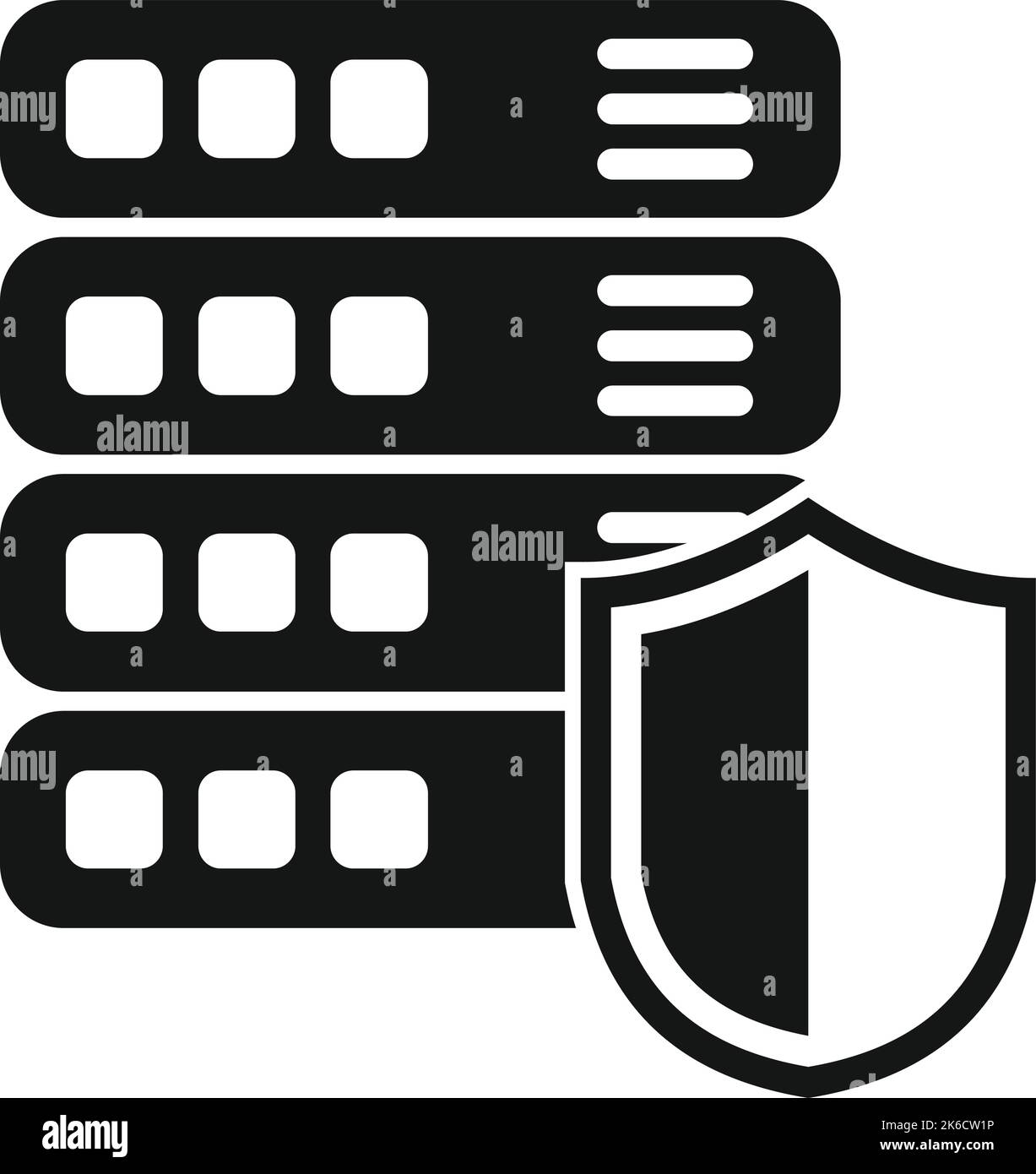 Secured server icon simple vector. Platform system. Account strategy Stock Vector Image & Art ...