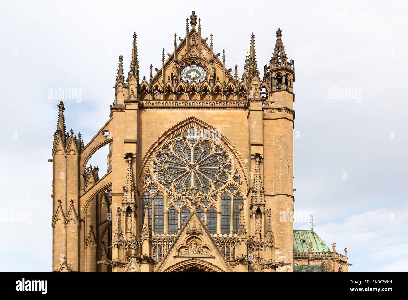 Metz cathedral gothic facade hi-res stock photography and images - Alamy