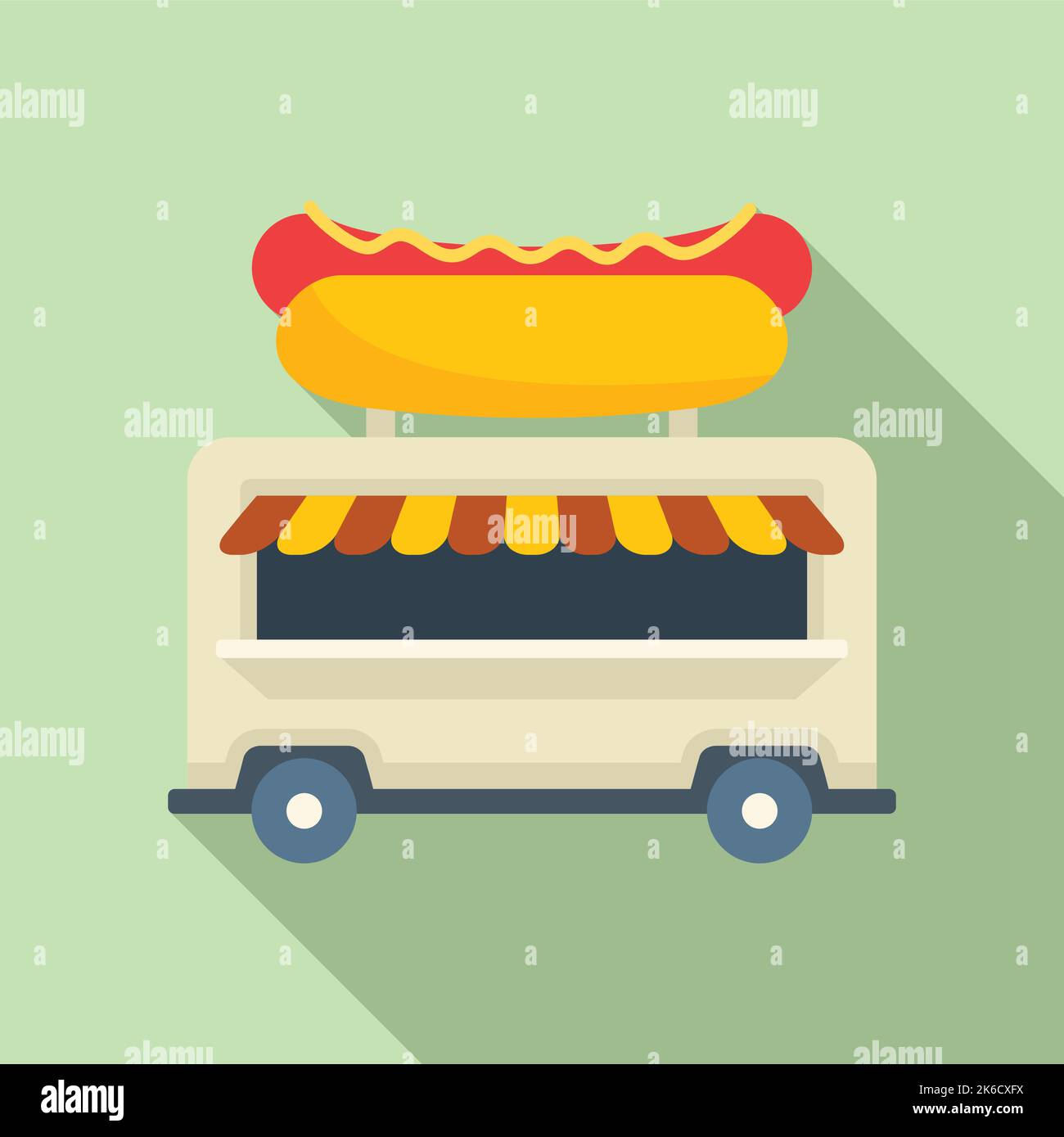 Sandwich booth Stock Vector Images - Alamy