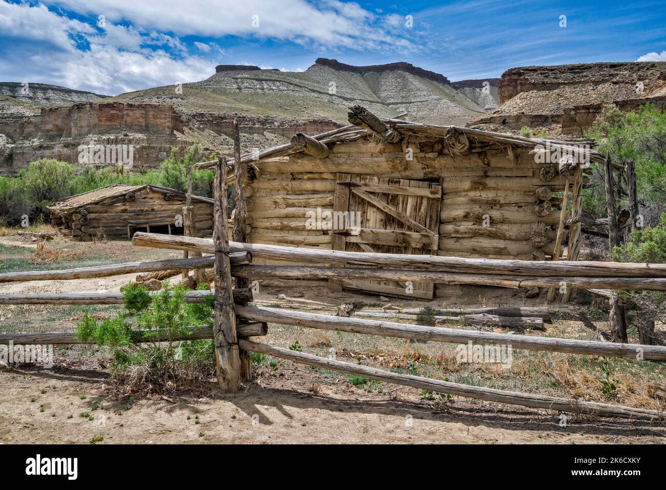 Historical shelter, built by Henry “Hank” Stewart, 1920s, at former ...