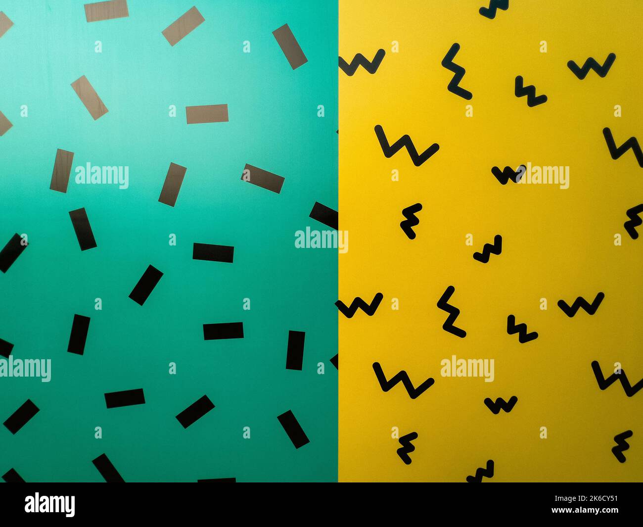 Quirky colourful board design wallpaper, Brightly abstract background ...