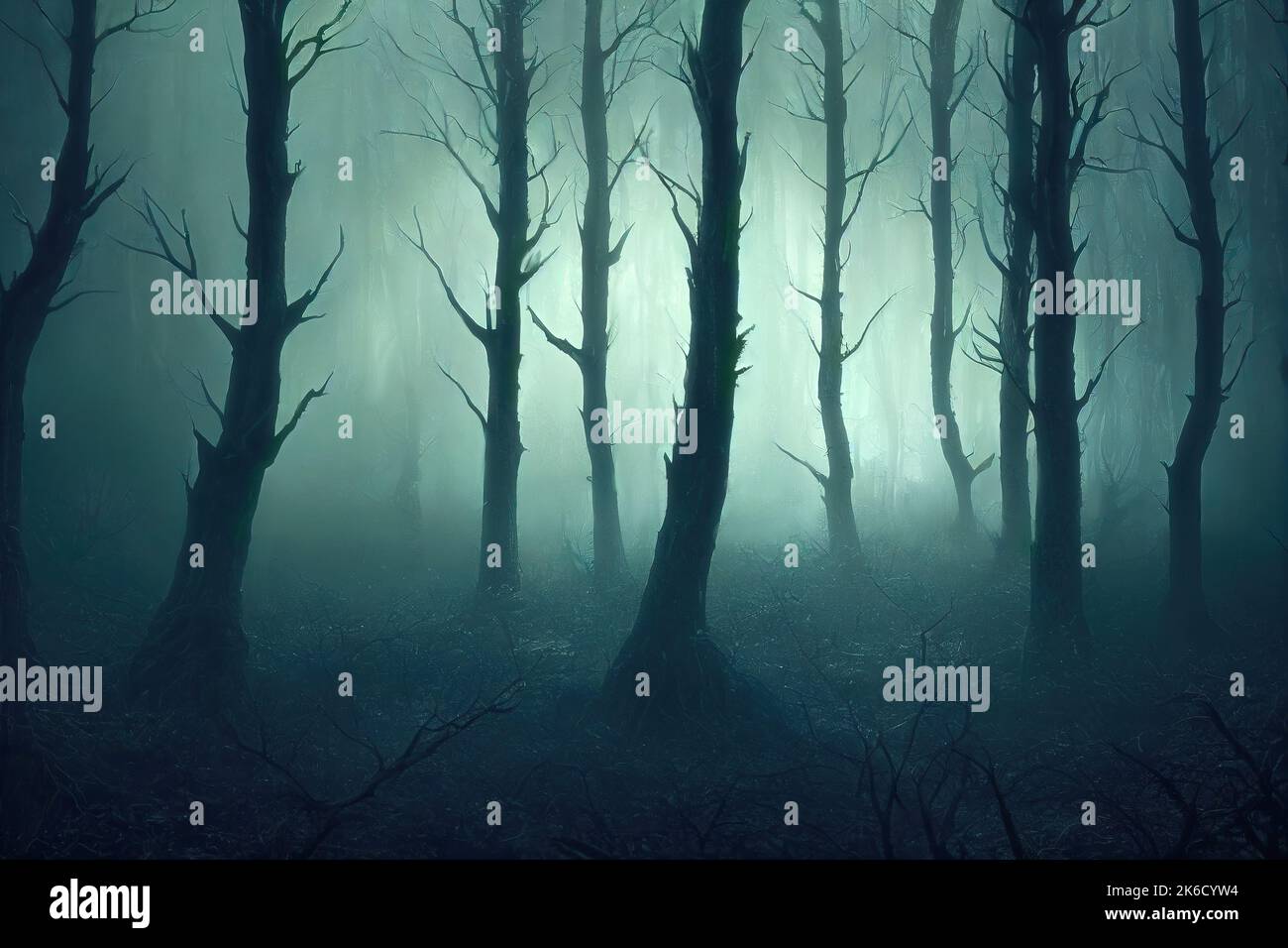 Deep woods illustration hi-res stock photography and images - Alamy