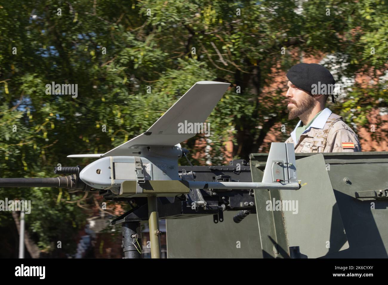 The Military Parade in commemoration of Hispanic Day and the Spanish ...