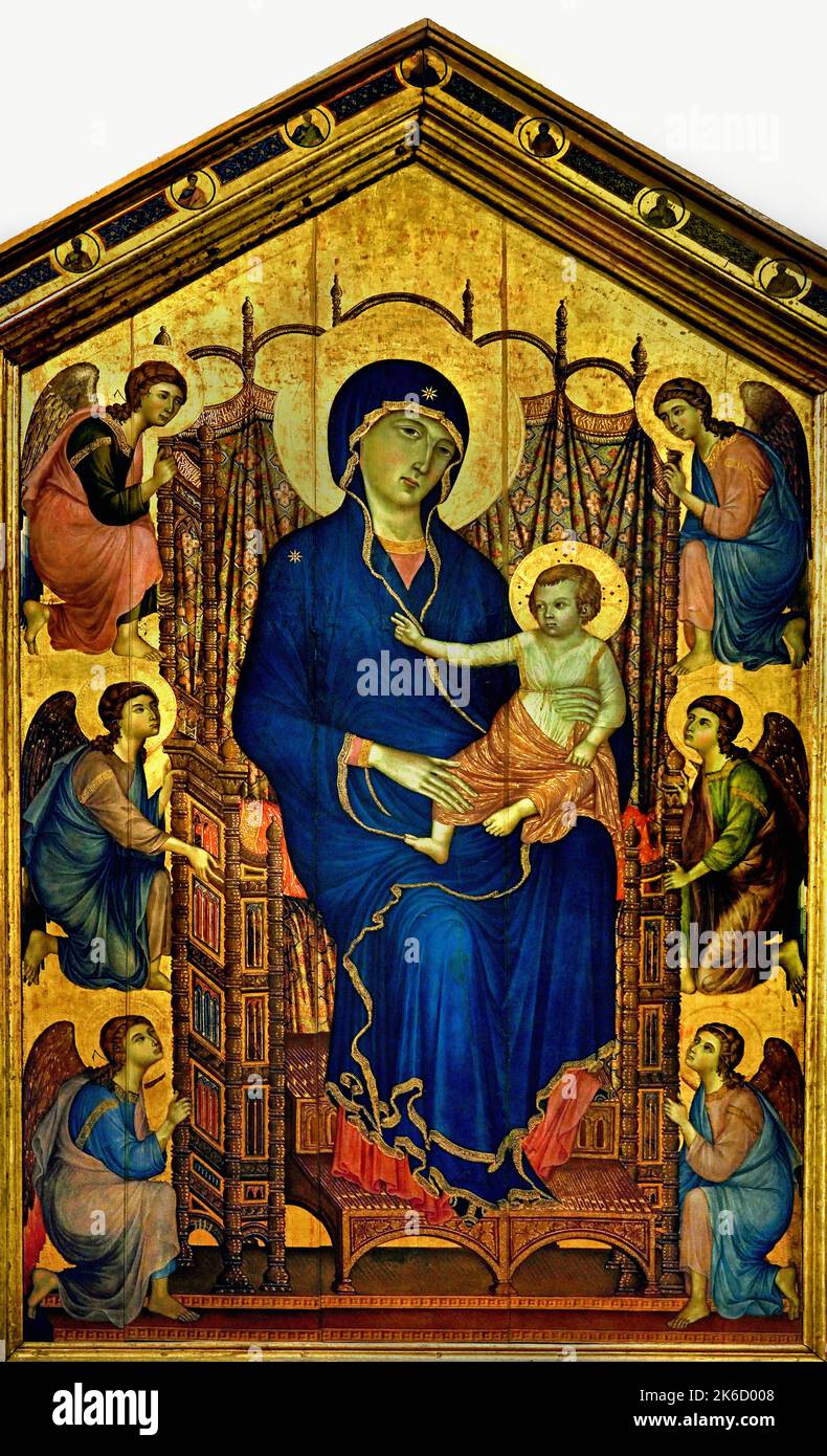 Madonna Enthroned Duccio
