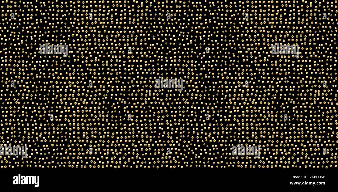 Seamless tiny golden beads or polka dots pattern. Vintage abstract gold ...