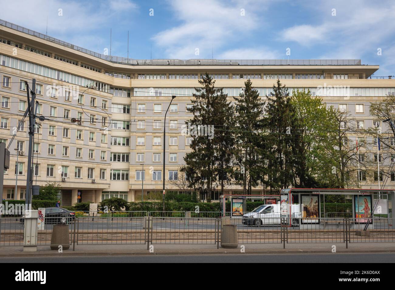 GUS - Statistics Poland office in Warsaw, capital of Poland Stock Photo ...