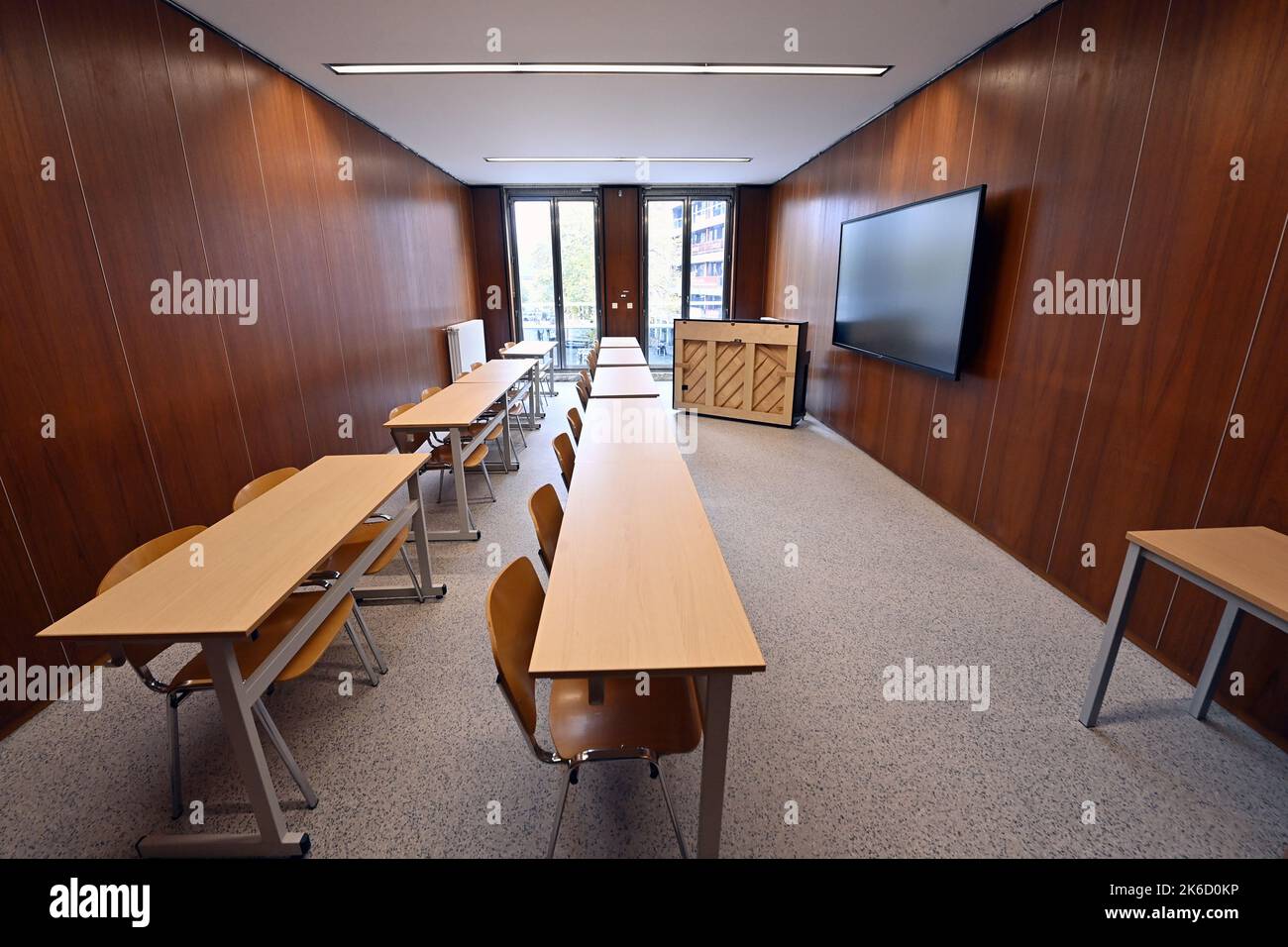 Illustration picture shows a press visit to the new Mosa Ballet School ...