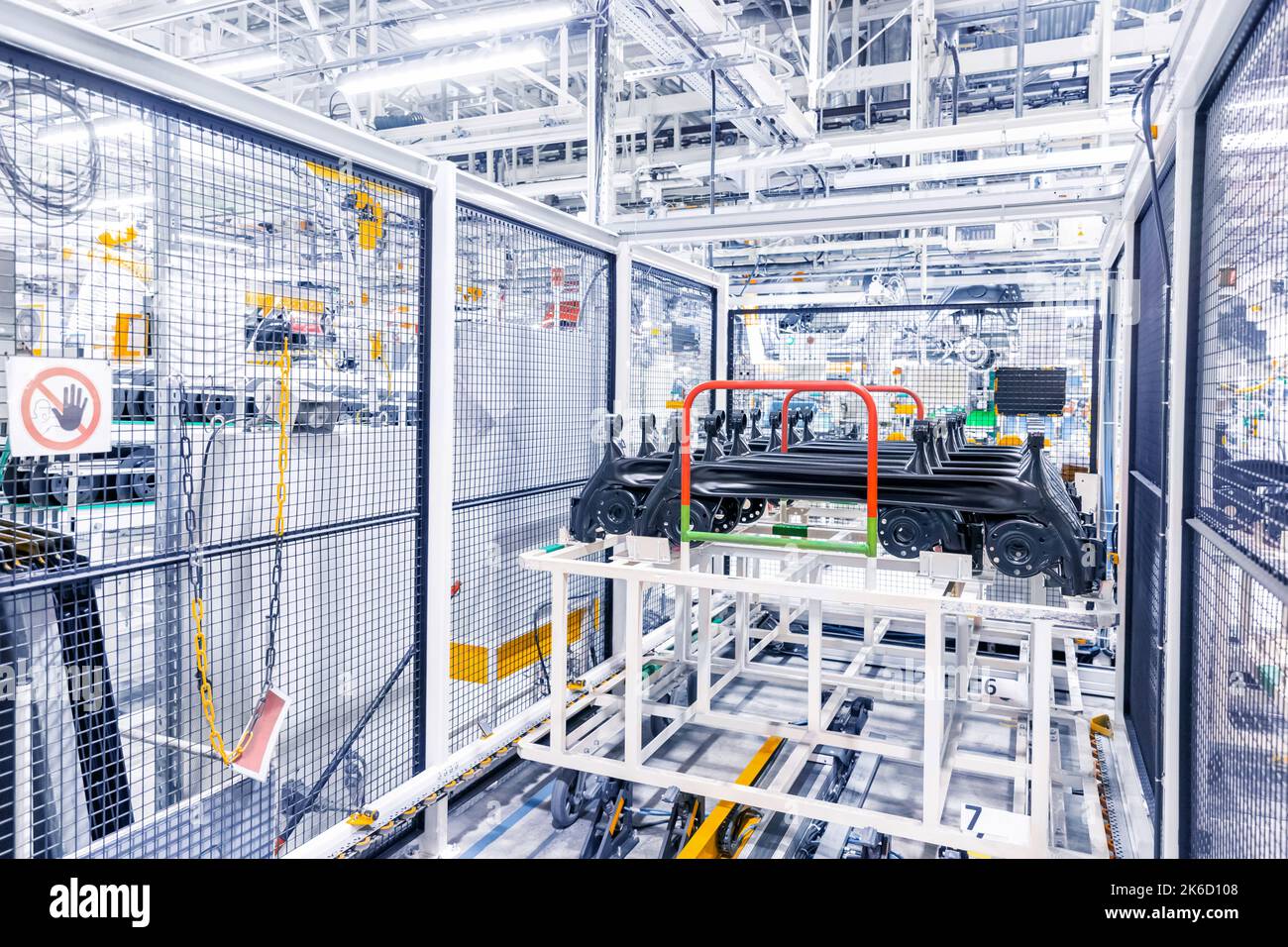 spare parts in a car plant Stock Photo - Alamy