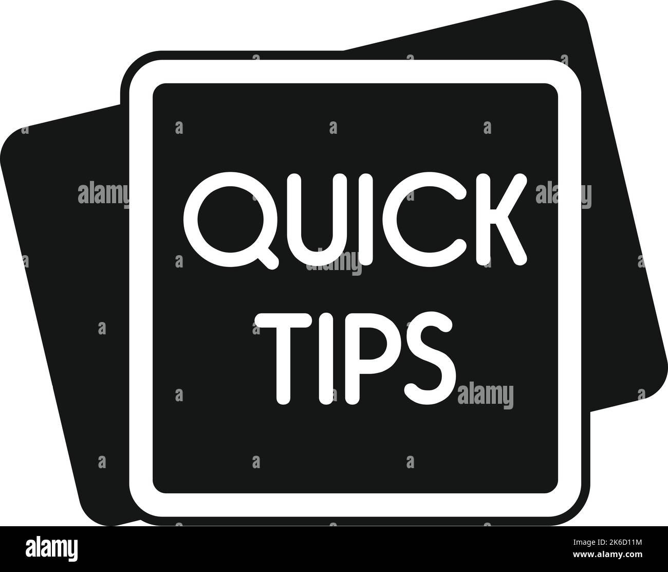 Idea tips icon simple vector. Quick tip. Info trick Stock Vector Image ...