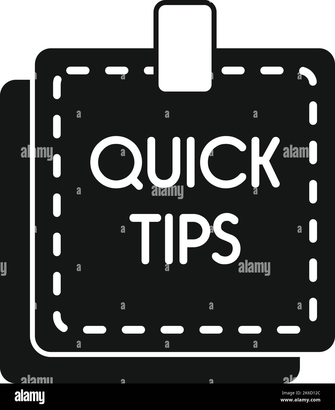 Tips icon simple vector. Idea advice. Quick tip Stock Vector Image ...