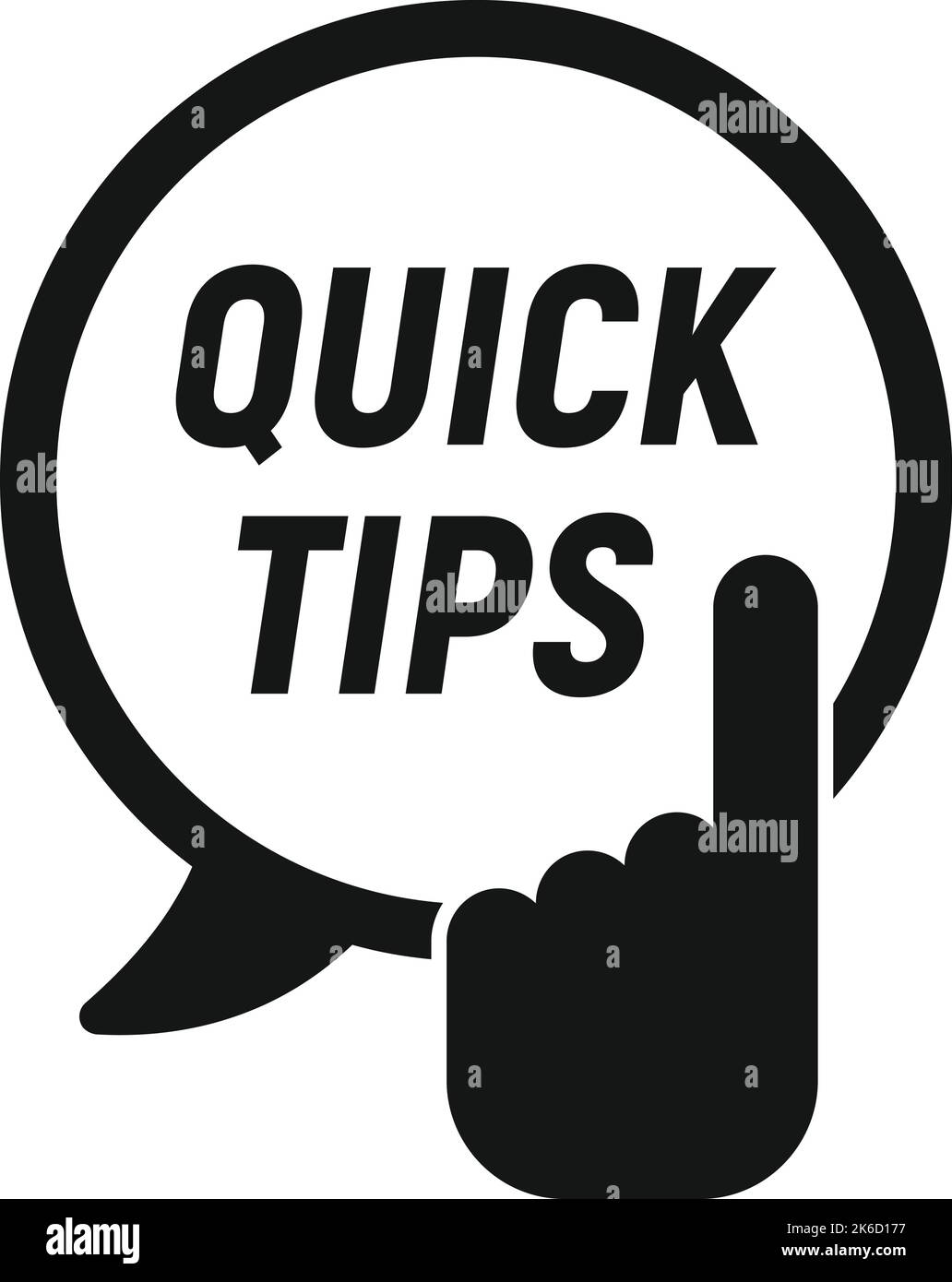 Quick trick icon simple vector. Advice idea. Tip info Stock Vector ...