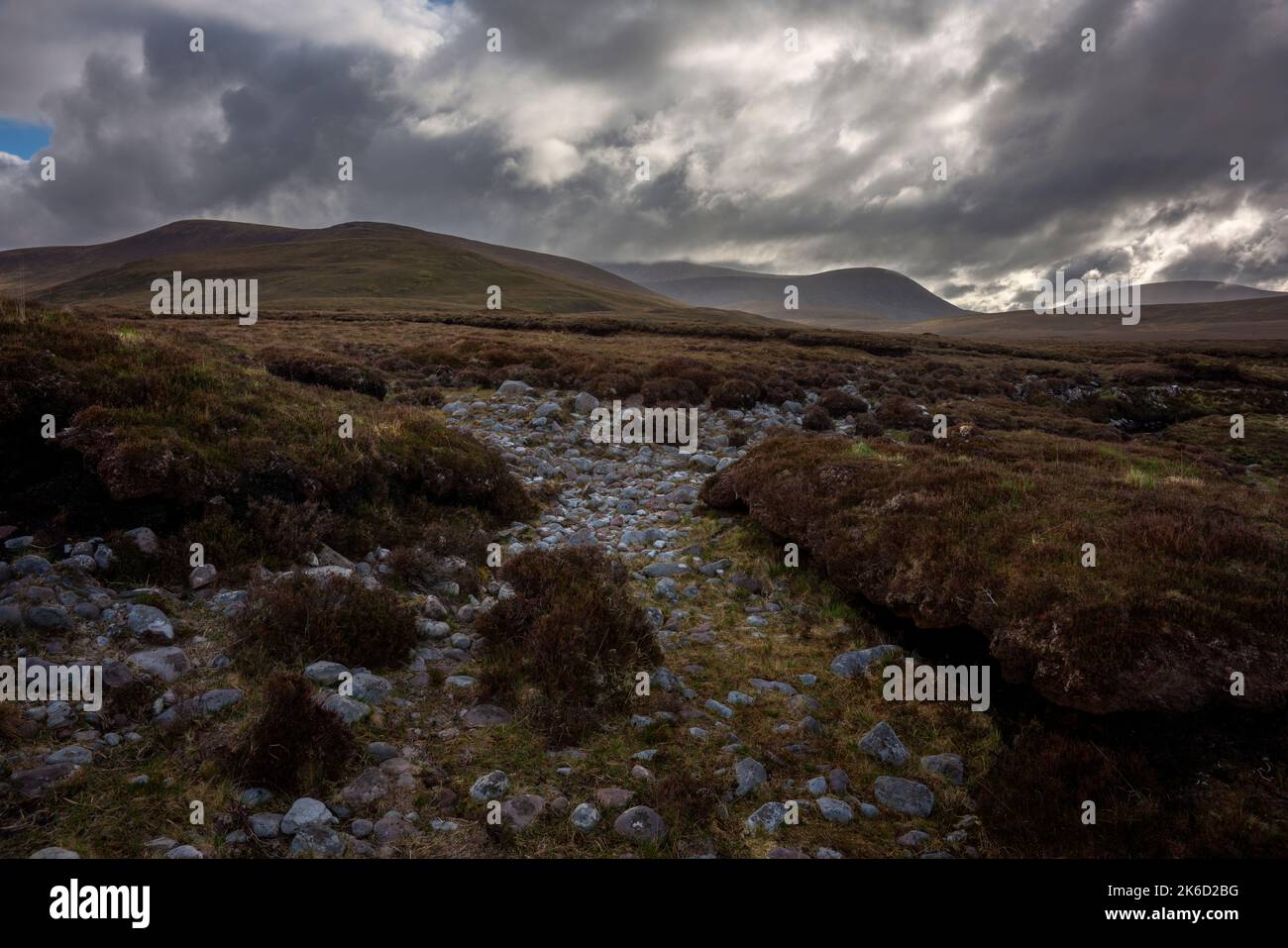 Wild Nephin National Park in county Mayo in Ireland. It covers a vast ...