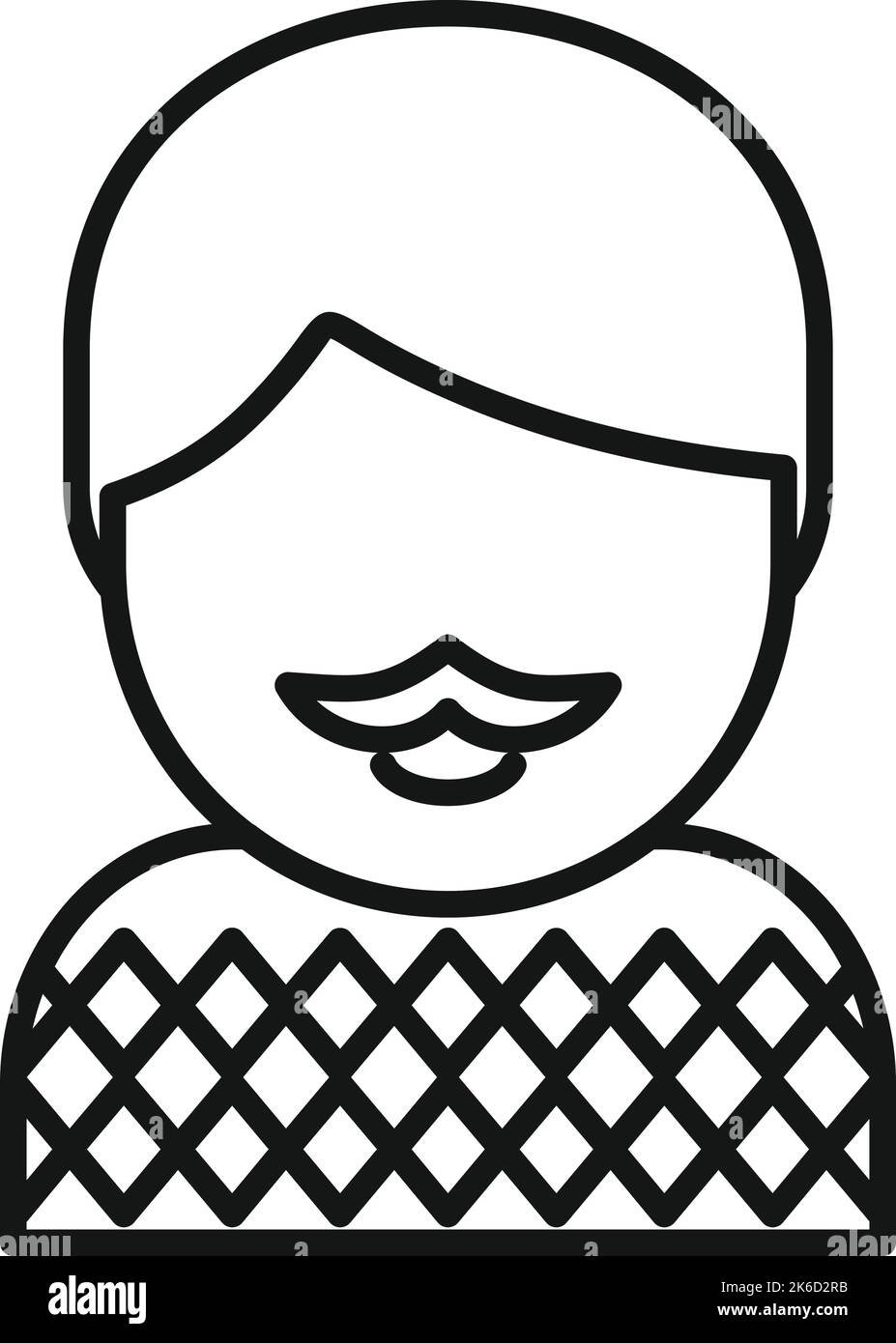 Adult person icon outline vector. Generation age. Life stage Stock ...