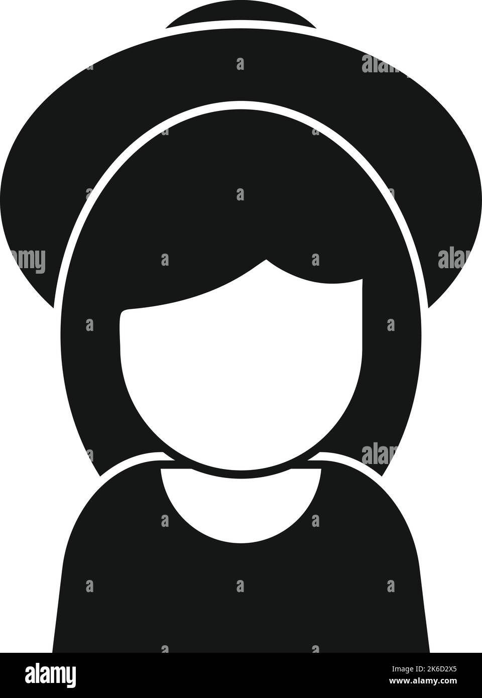 Adult woman icon simple vector. Age people. Cycle process Stock Vector ...