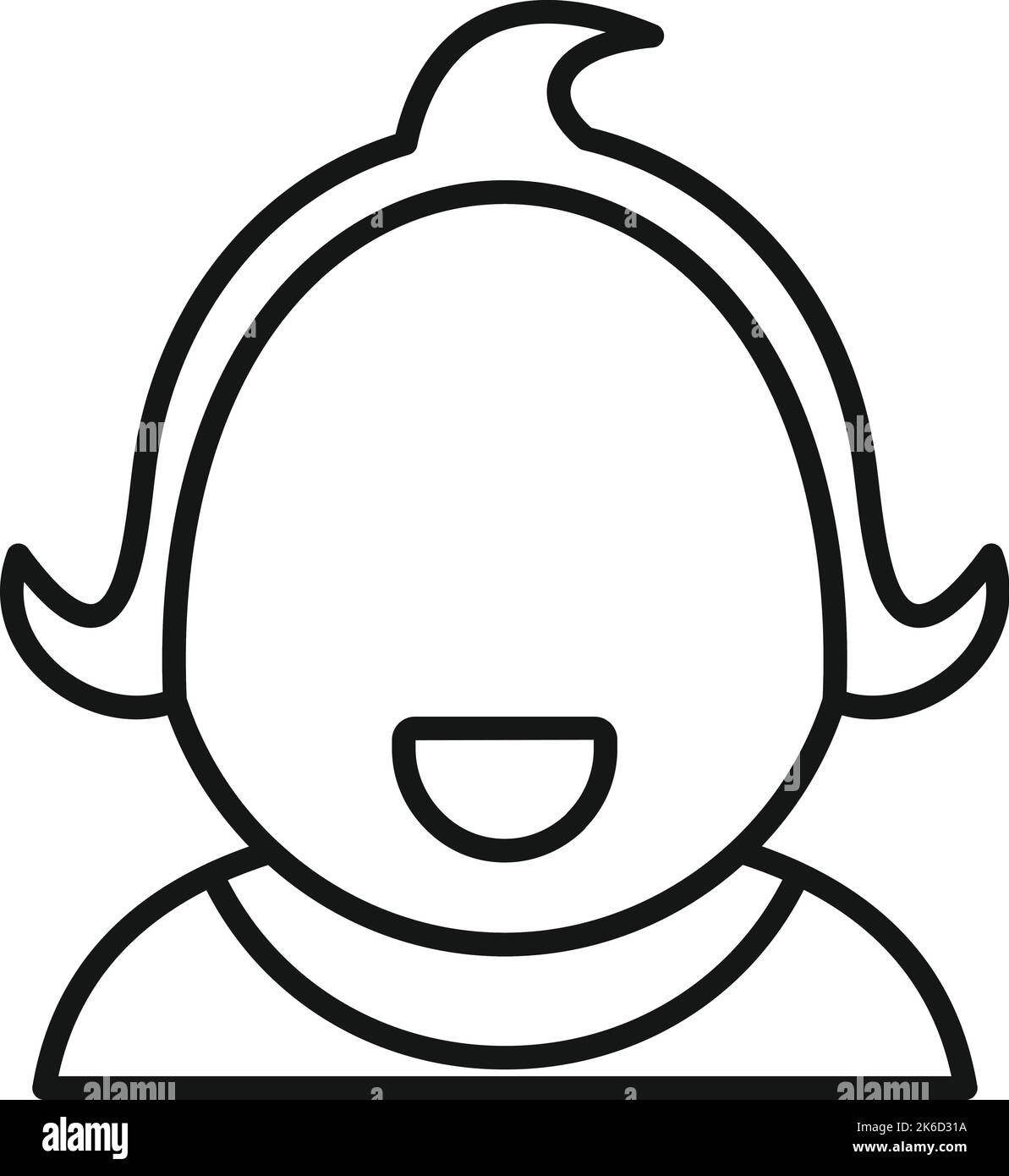Happy child icon outline vector. Baby age. Life generation Stock Vector ...