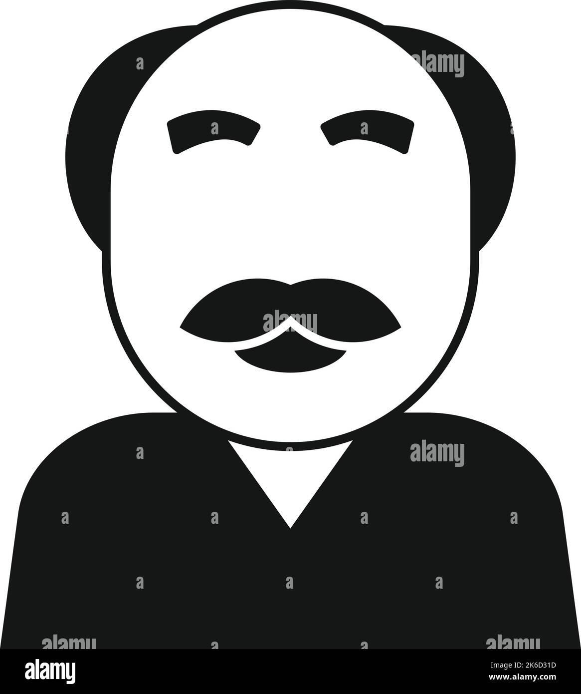 Old father icon simple vector. Adult generation. Stage growth Stock ...