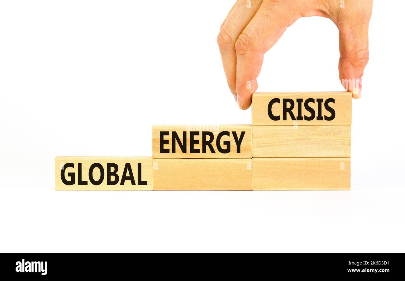Global energy crisis symbol. Concept words Global energy crisis on ...