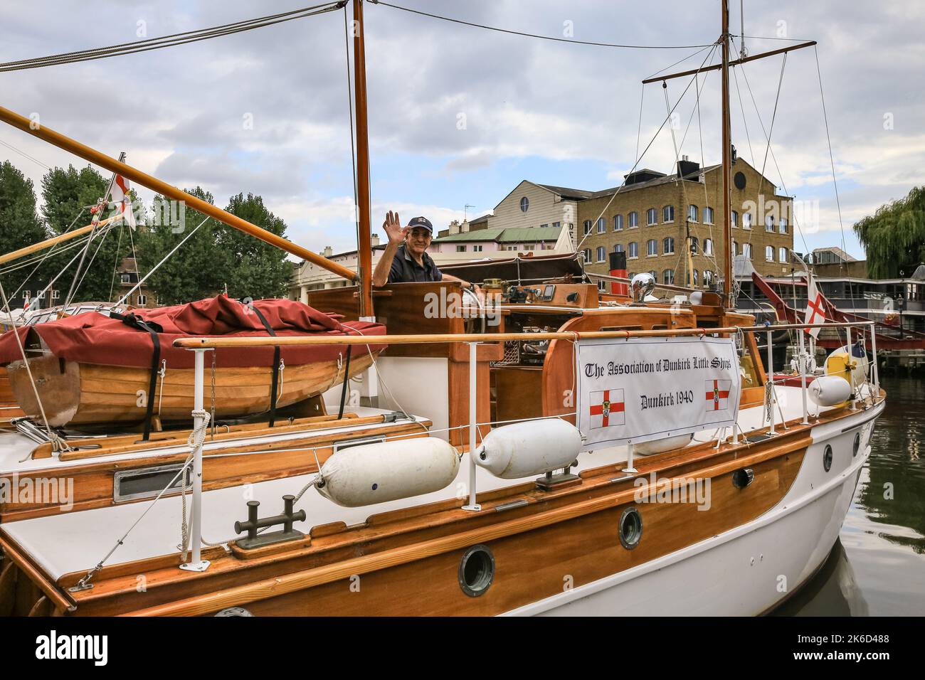 The Association of Dunkirk Little Ships with its vintage vessel at the ...