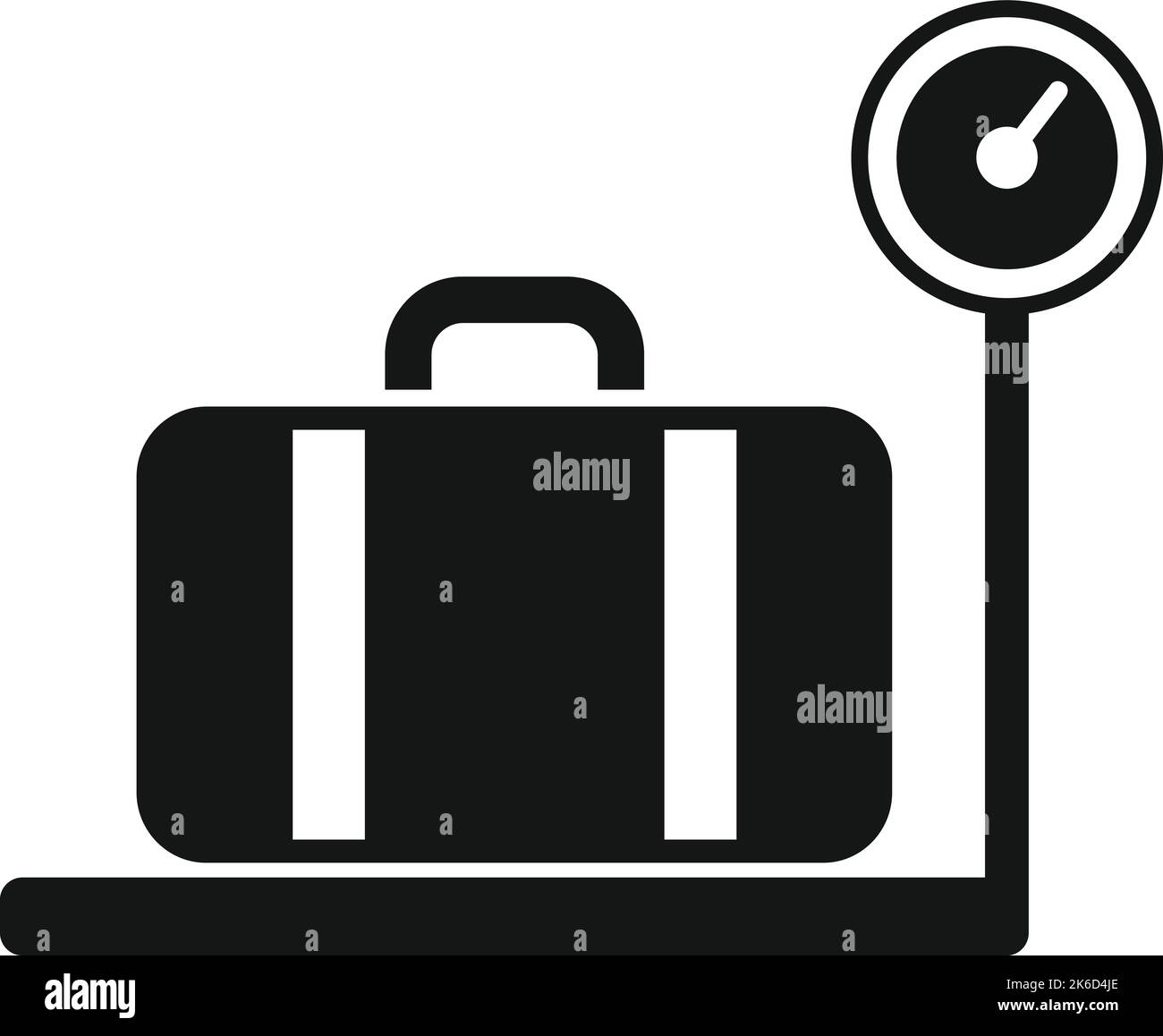 Passenger boarding bridge at an airport Stock Vector Images - Alamy