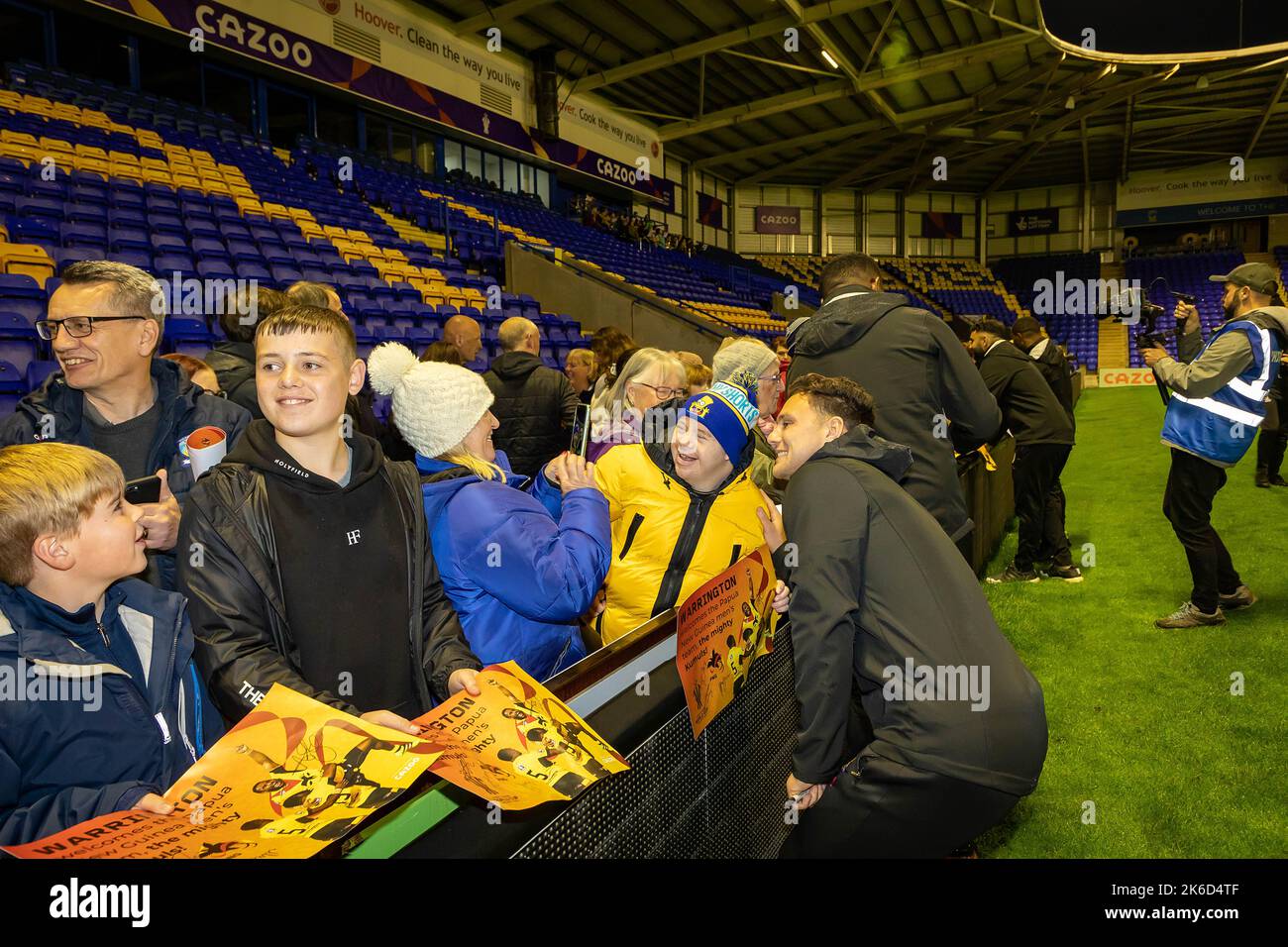 A player from the Papua New Guinea Rugby League squad poses with a ...