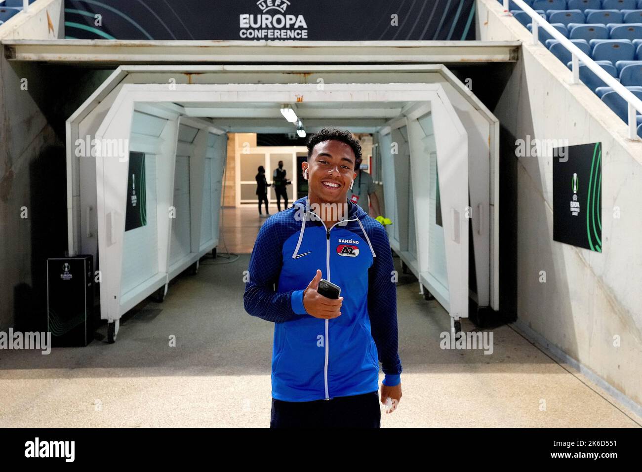 LIMASSOL - Myron van Brederode of AZ prior to the UEFA Conference ...
