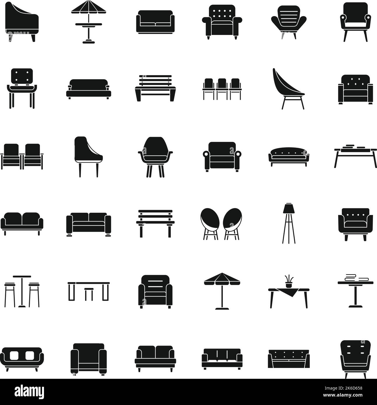 Airport sofa Stock Vector Images - Alamy