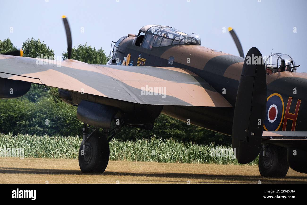 Lancaster wing hi-res stock photography and images - Alamy