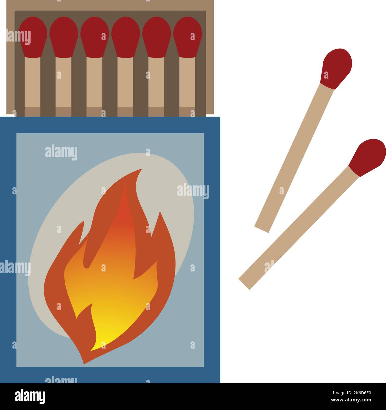 Hunting matches icon cartoon vector. Hunter equipment. Hunt tool Stock ...