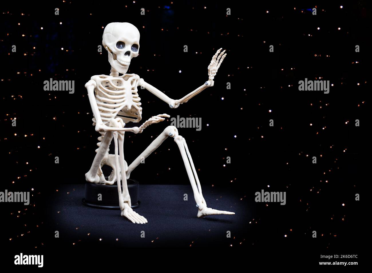 Skeleton Hand Pointing Forward