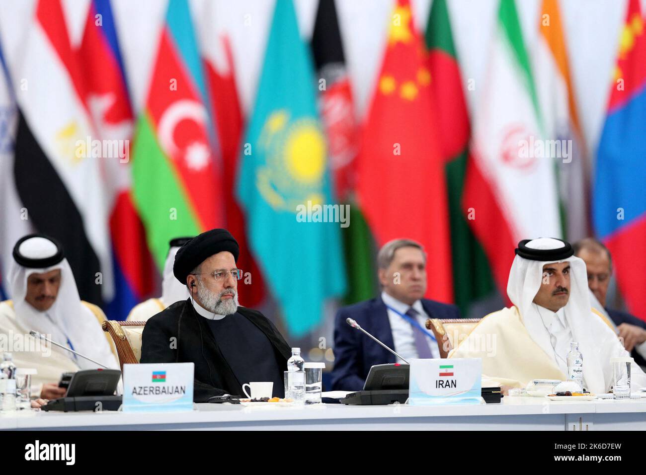 Emir sheikh tamim bin hamad kazakhstan hi-res stock photography and ...