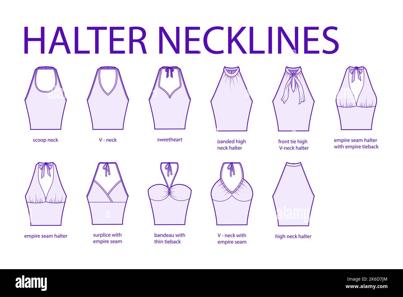 Halter neck neckline Cut Out Stock Images & Pictures - Alamy