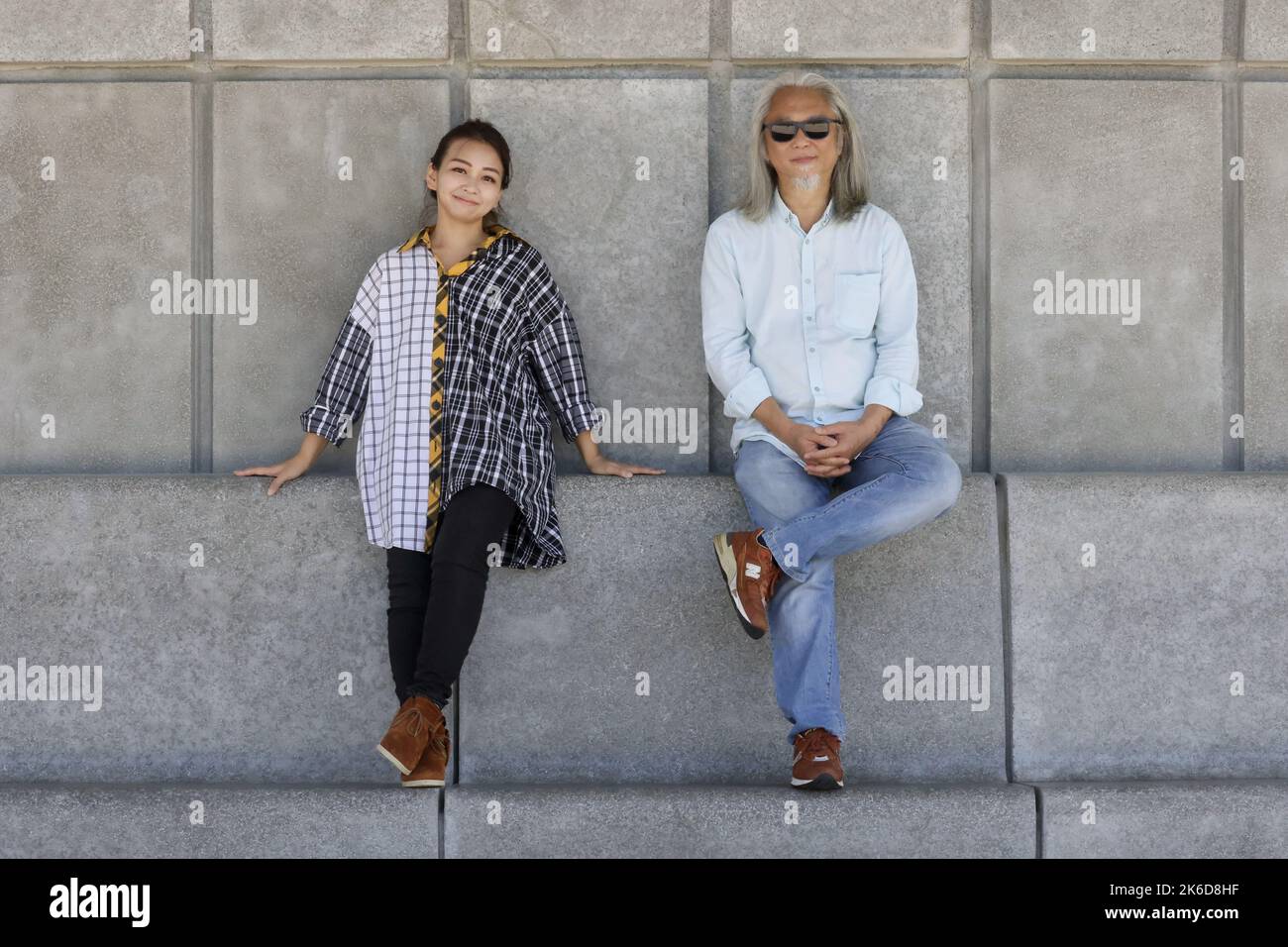 (L to R) Anna Fan Lai-wah, producer and performer of Storytime on The ...