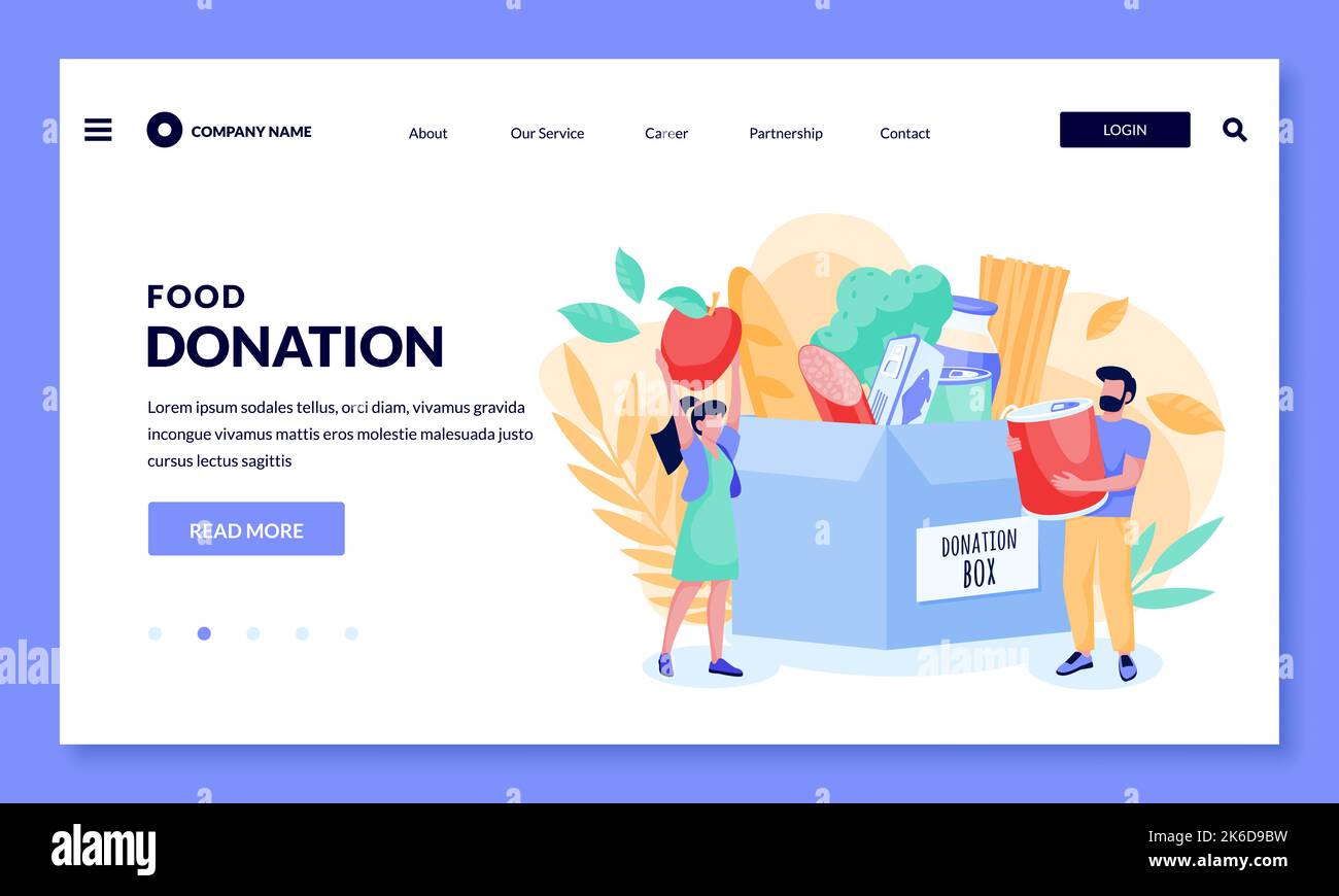 Food donation, volunteering support concept. Volunteer people donating products for charity ...