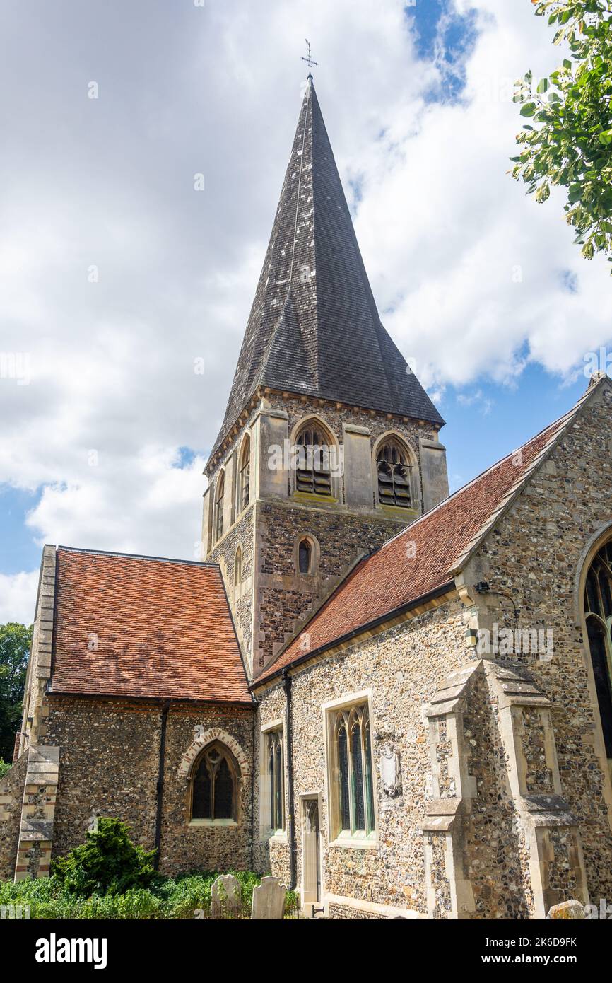 St marys parish church churchgate street old harlow village spi hi-res ...