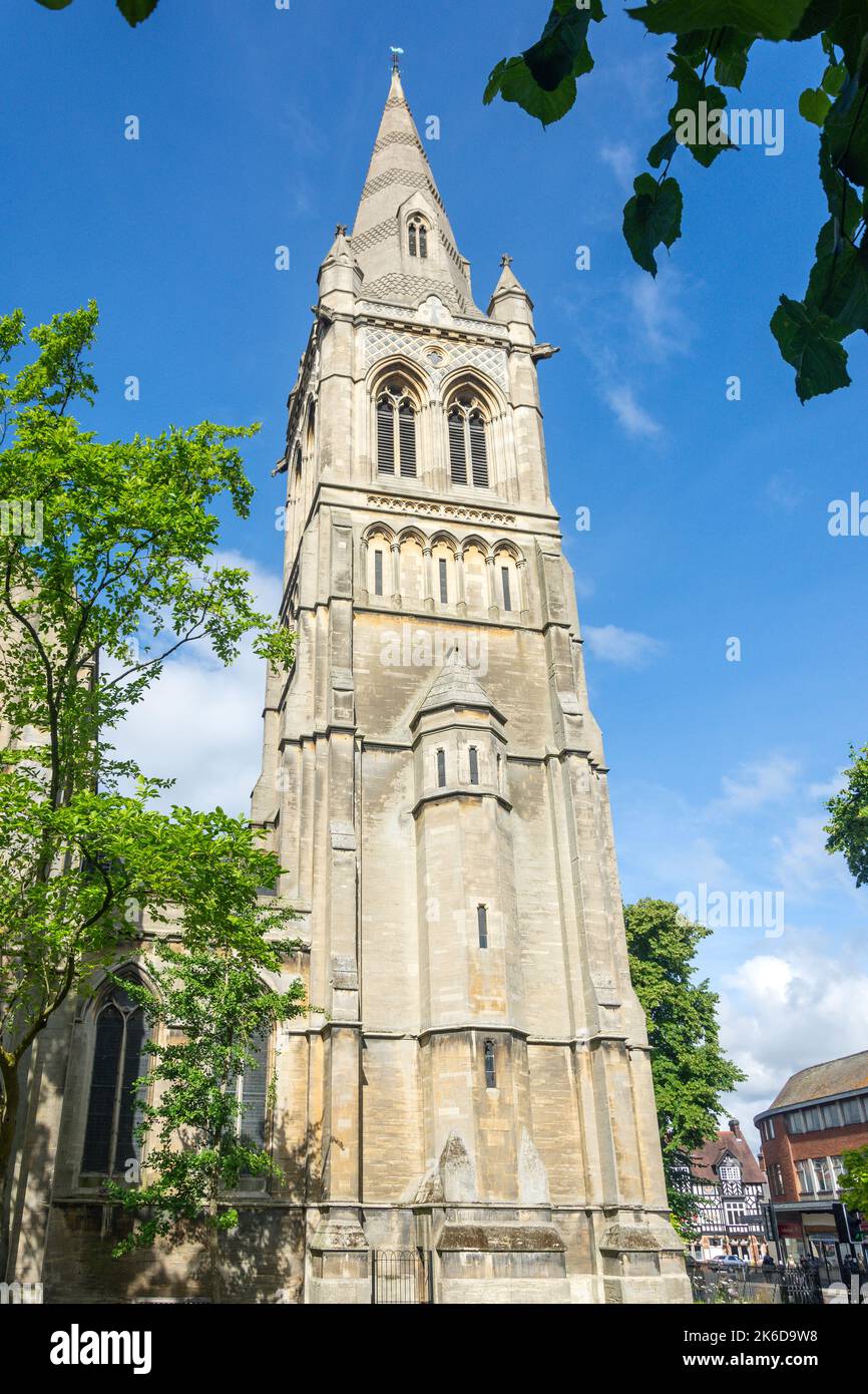 St Andrew's Church, Church Street, Rugby, Warwickshire, England, United ...