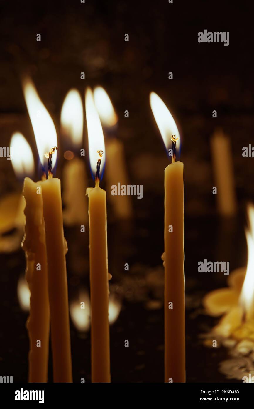 Shimmering prayer flame hi-res stock photography and images - Alamy