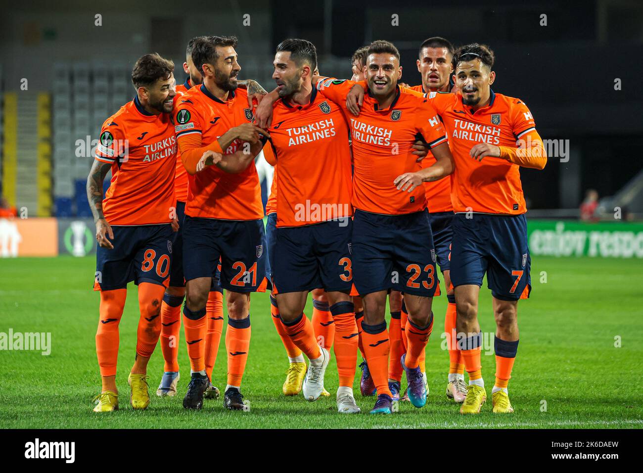 ISTANBUL, TURKIYE - OCTOBER 13: Deniz Turunc of Basaksehir FK ...