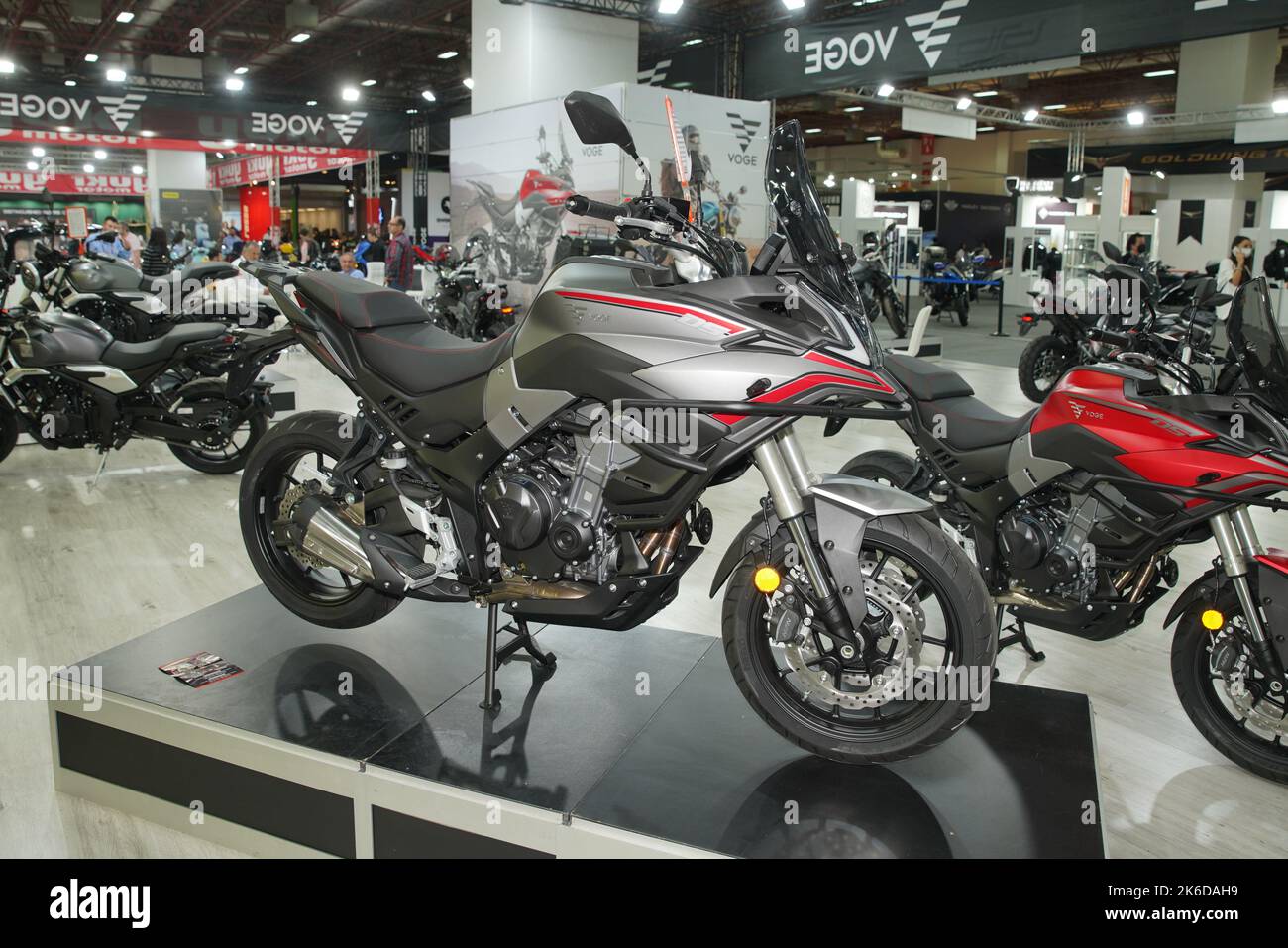 ISTANBUL, TURKEY - APRIL 23, 2022: Voge motorcycle on display at ...