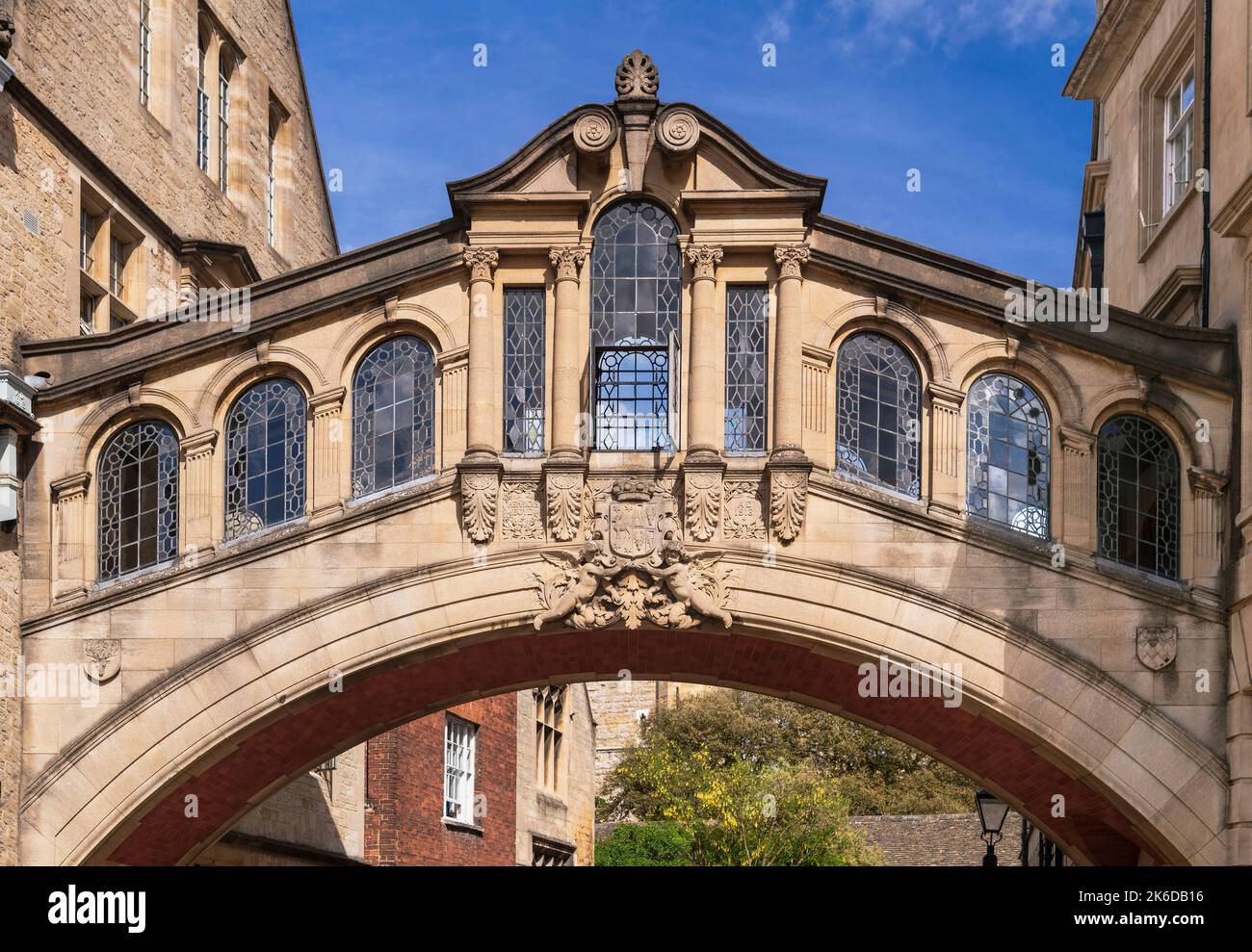 England, Oxfordshire, Oxford, Hertford Bridge, better known as the ...