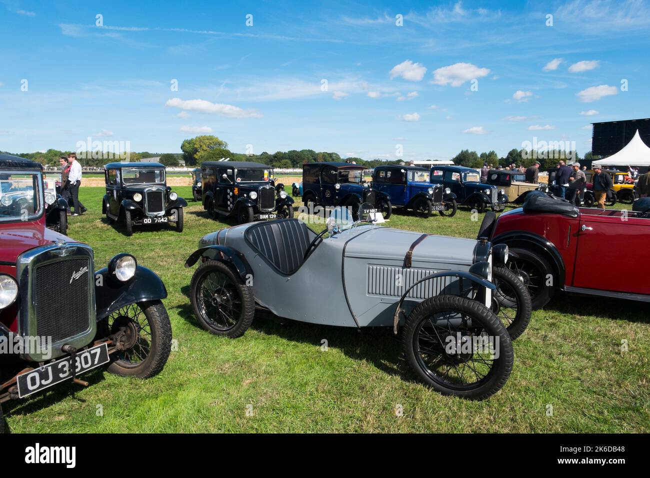 To celebrate the centenary of the car's launch in 1922, a display of ...