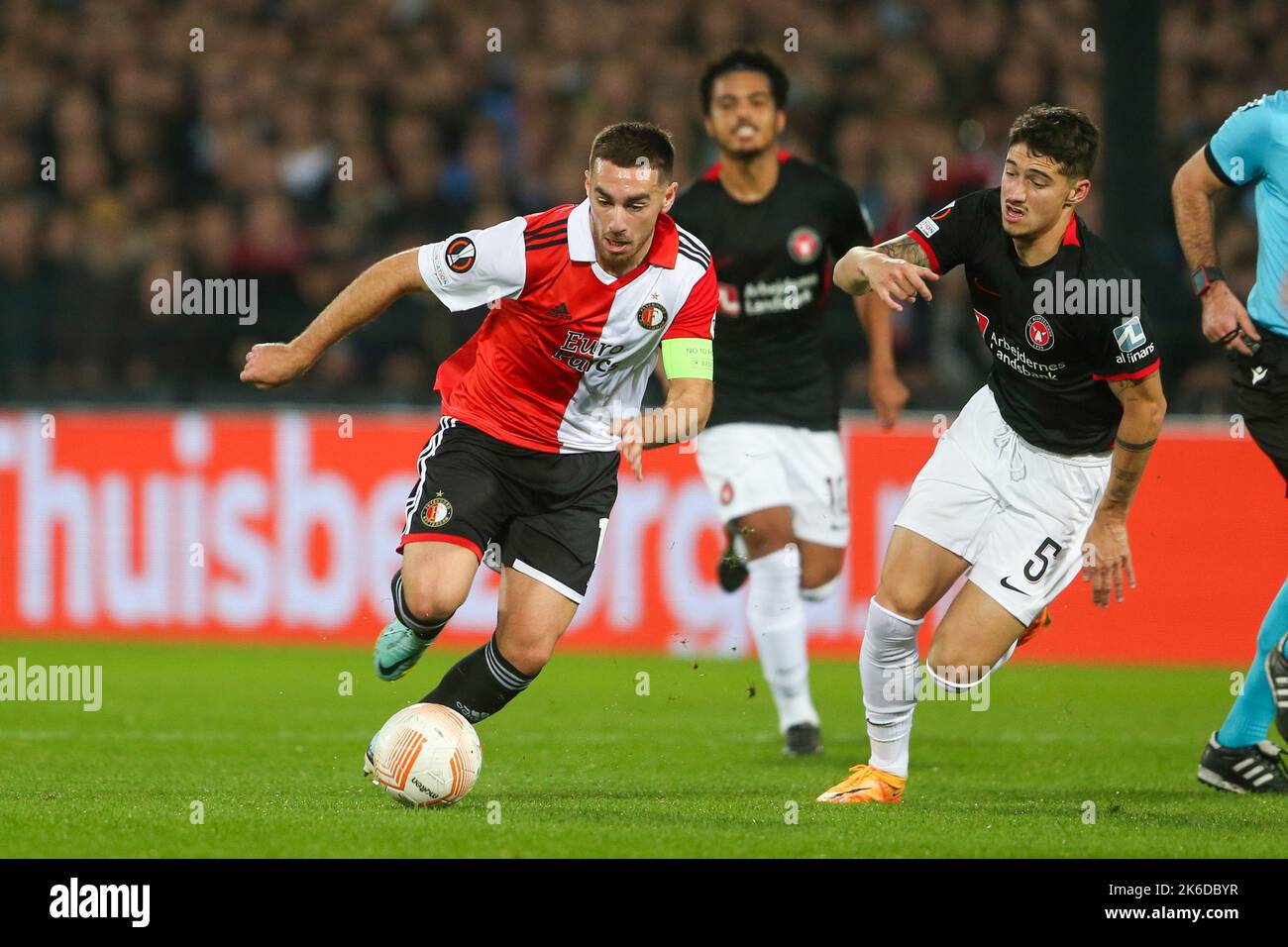 ROTTERDAM, 13-10-2022, Stadium de Kuip, UEFA Europa League, during the match Feyenoord ...