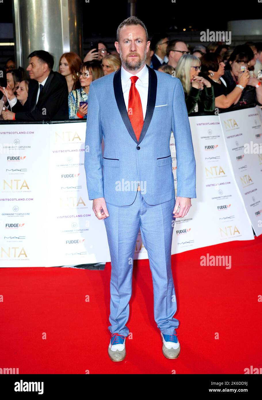Alex Horne attending the National Television Awards 2022 held at the ...