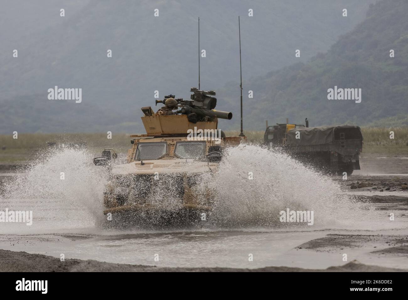 Manila, Philippines. 13th Oct, 2022. A US MRAP (Mine Resistant Ambush ...